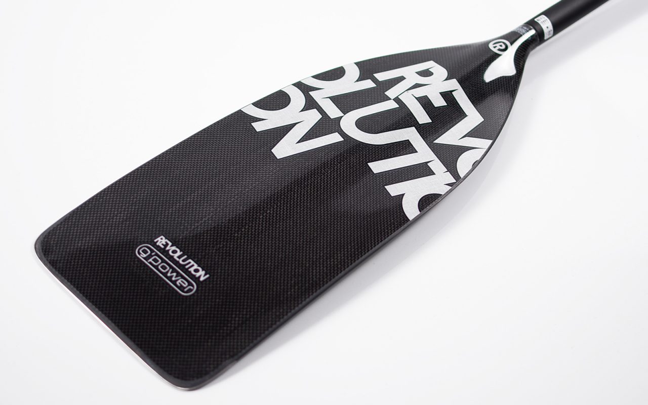 Slalom Canoe paddle - Revolution ELITE - G'Power pro carbon fiber paddle