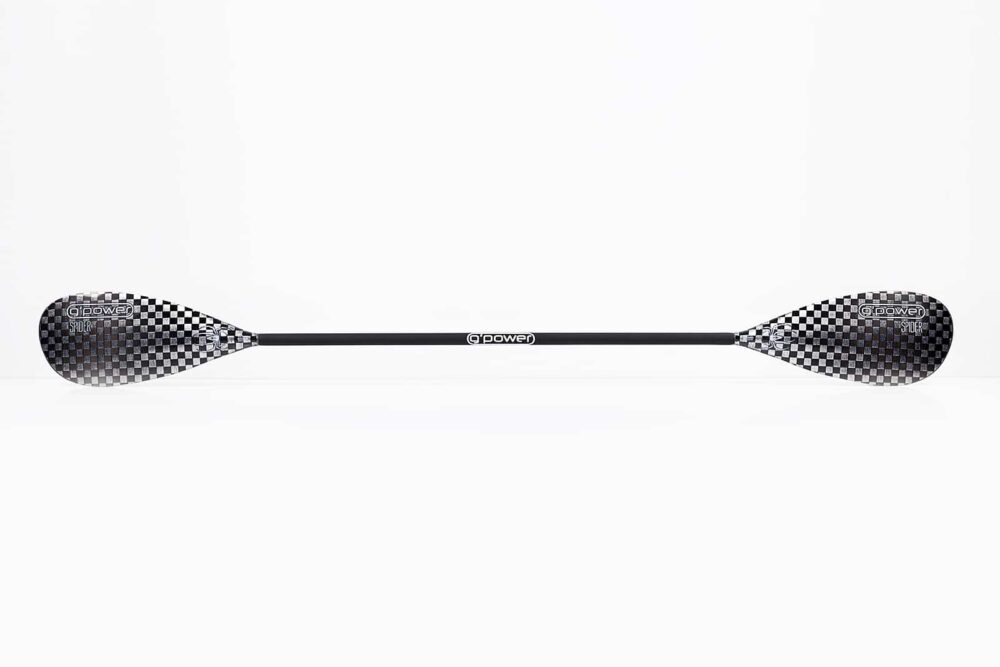 Slalom Carbon extreme paddle - Spider EXTREME - G'Power Carbon Paddles