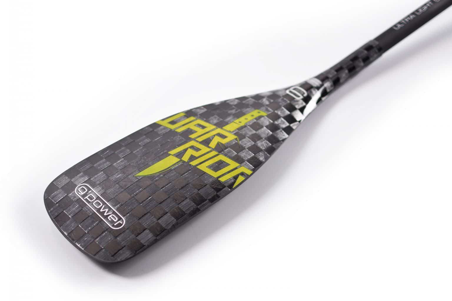 Light SUP paddle - Warrior XTREME 1p - G'Power SUP carbon paddles
