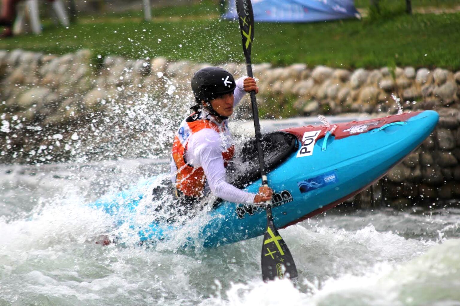 Kayak Cross paddle - G'Power Carbon Paddles